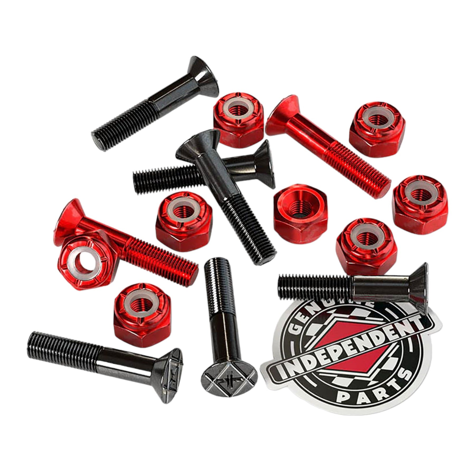 Independent Genuine Parts 1'' Phillips Hardware - Black/Red – Icon ...